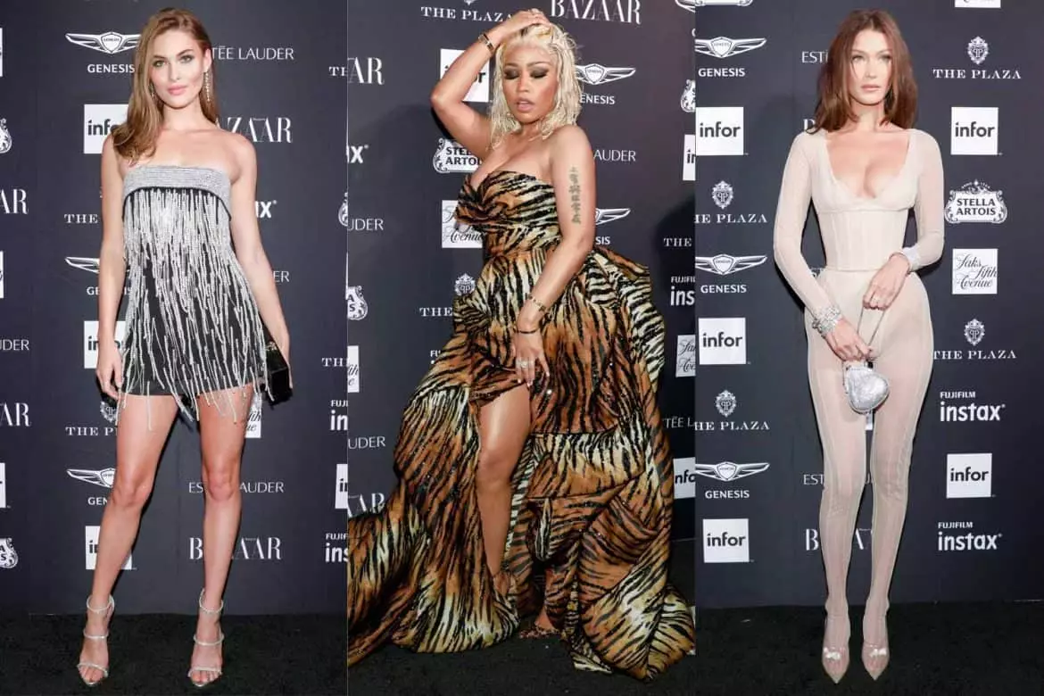 60 mellores looks da alfombra vermella da festa de Harper's BAZAAR Icons