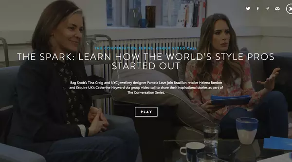 La serie de video chat de Skype destaca a los conocedores de la moda con Louise Roe
