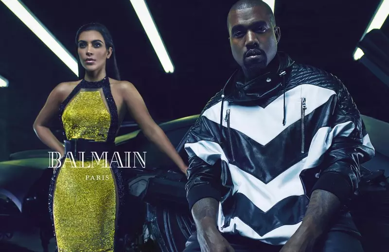 Kim y Kanye son las nuevas caras de Balmain Menswear 104237_2