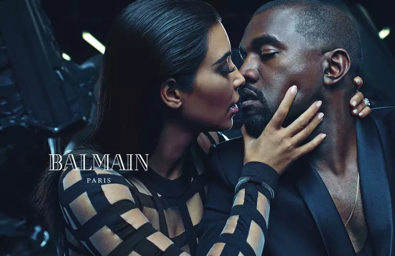 Kim in Kanye sta nova obraza moških oblačil Balmain 104237_4