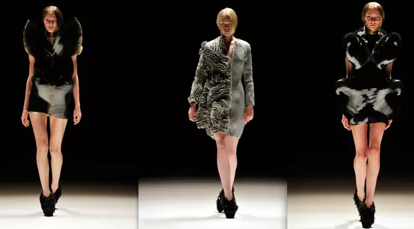 Lady Gaga Haute Couturier Iris van Herpen izlaiž valkāšanai gatavu apģērbu