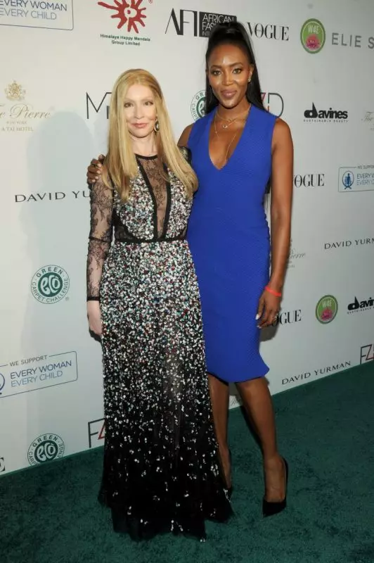 Naomi Campbell ndi Iman Alemekezedwa pa Fashion 4 Development's First Ladies Luncheon 11208_2