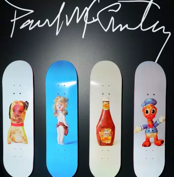 Paul McCarthy skateboards