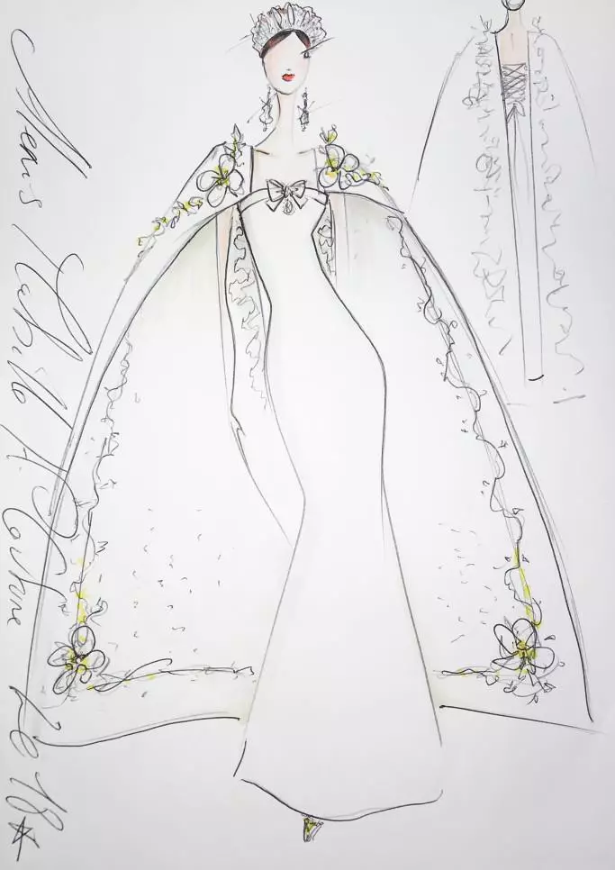 Karl Lagerfeld and The Mulleavy Sisters Sketch for Meghan Markle, Anna Wintour pushes for A Marchesa Revival 11610_4
