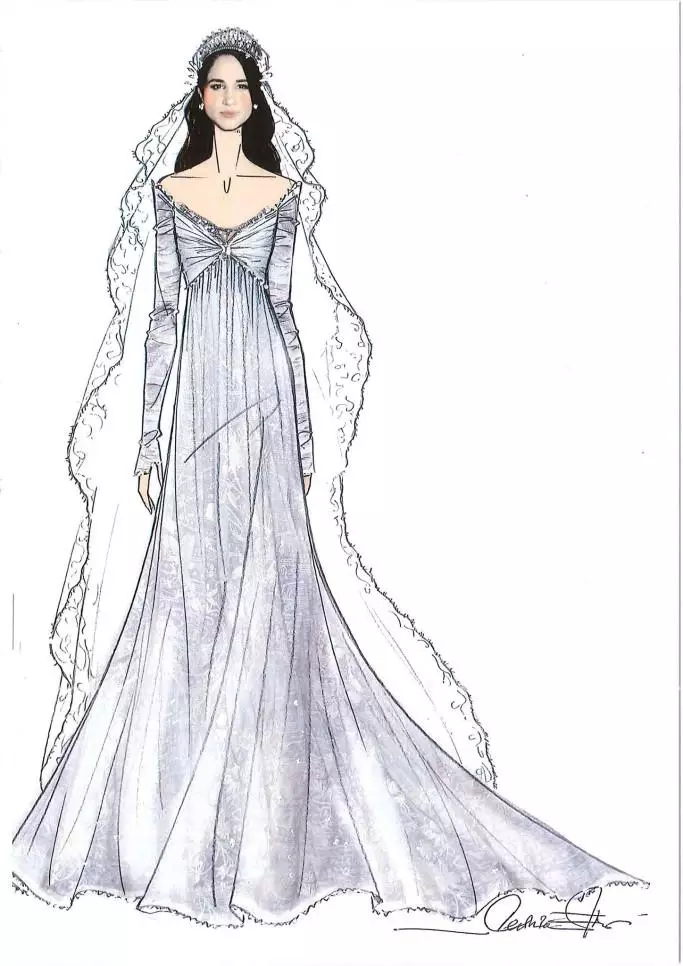 Karl Lagerfeld and The Mulleavy Sisters Sketch for Meghan Markle, Anna Wintour pushes for A Marchesa Revival 11610_5