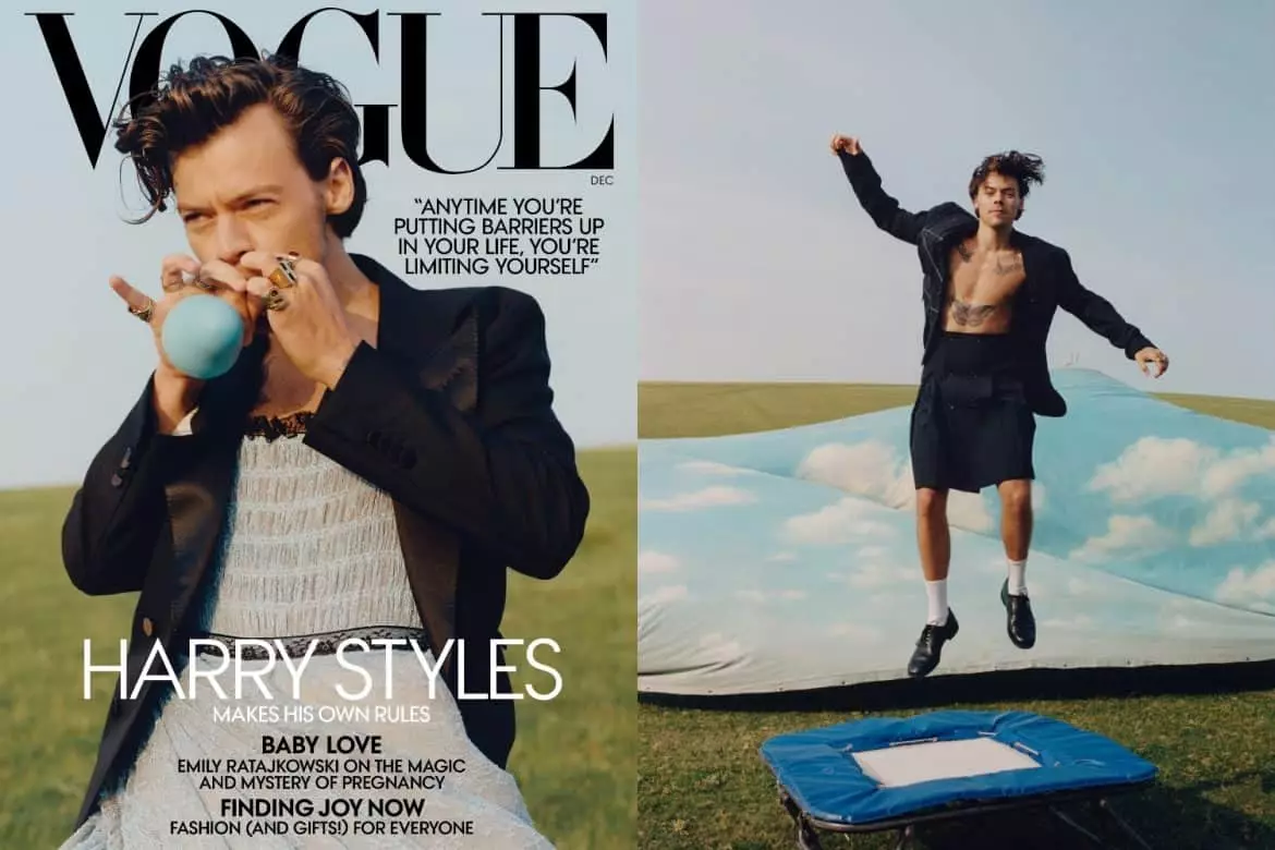 Harry Styles se convierte en el primer hombre en protagonizar la portada de Vogue en 127 años 11663_1