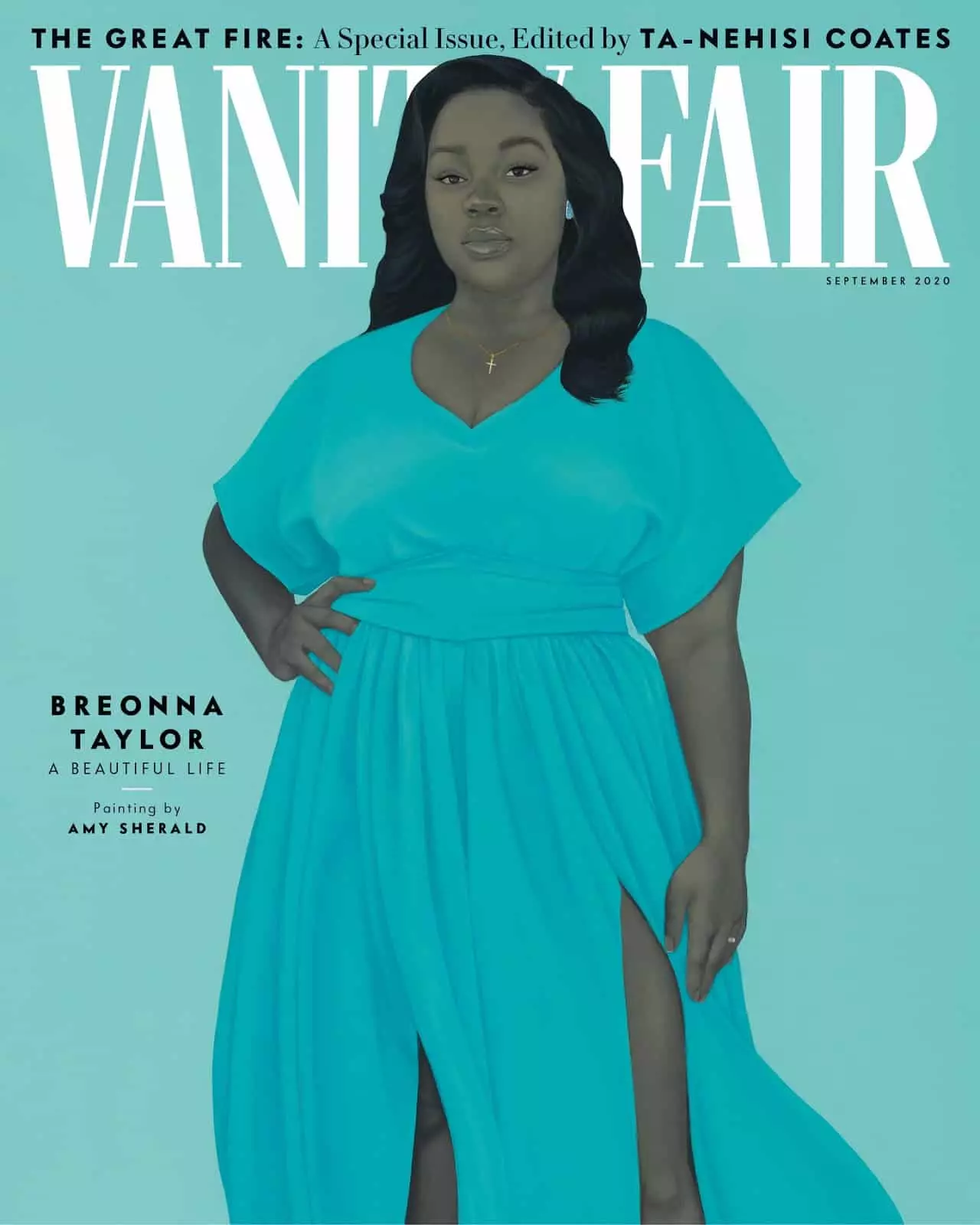 برونا تیلور شماره سپتامبر Vanity Fair را پوشش می دهد 11722_2