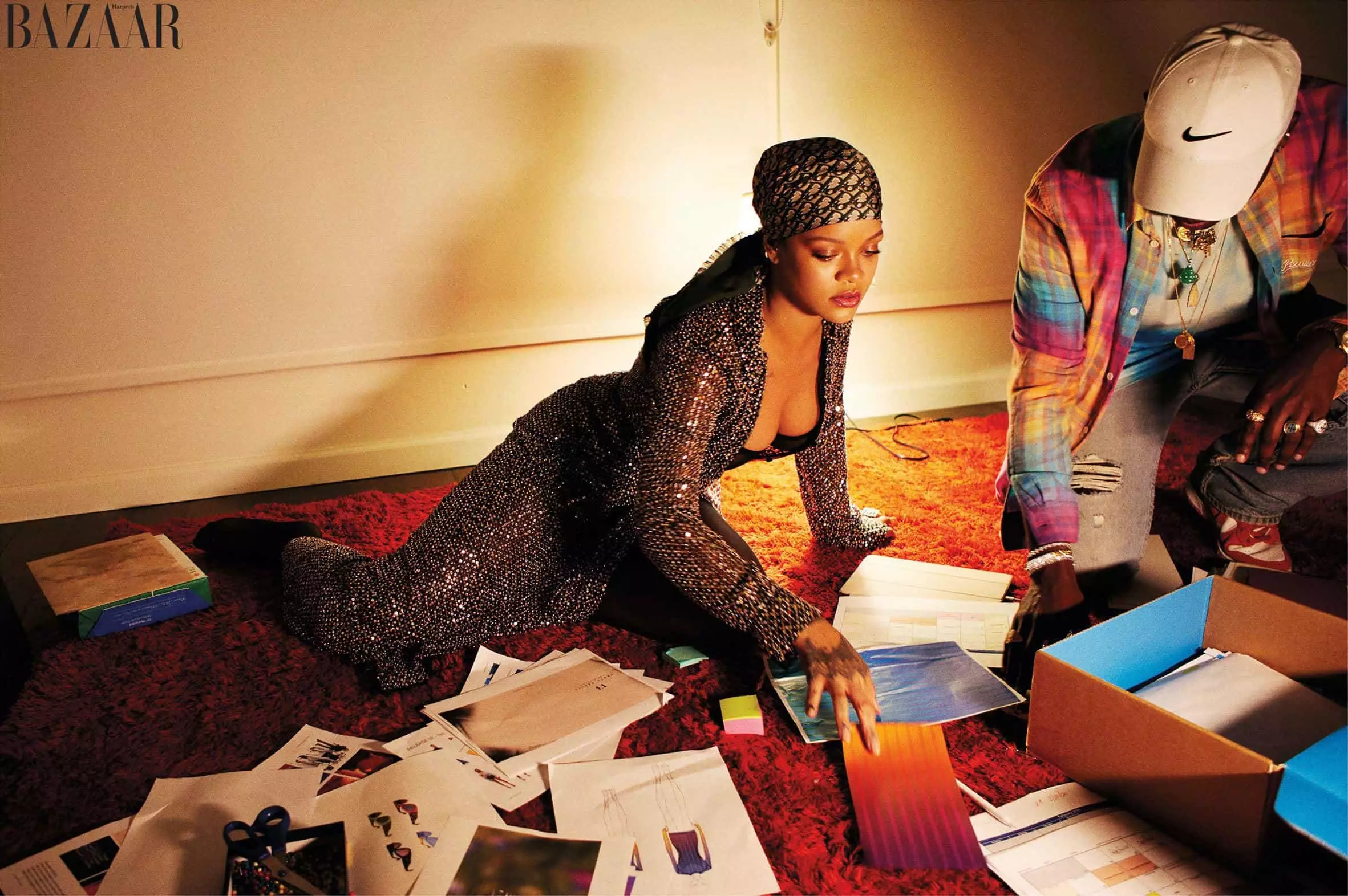 Rihanna behandelt alle 26 wereldwijde septembernummers van Harper's Bazaar 12241_4