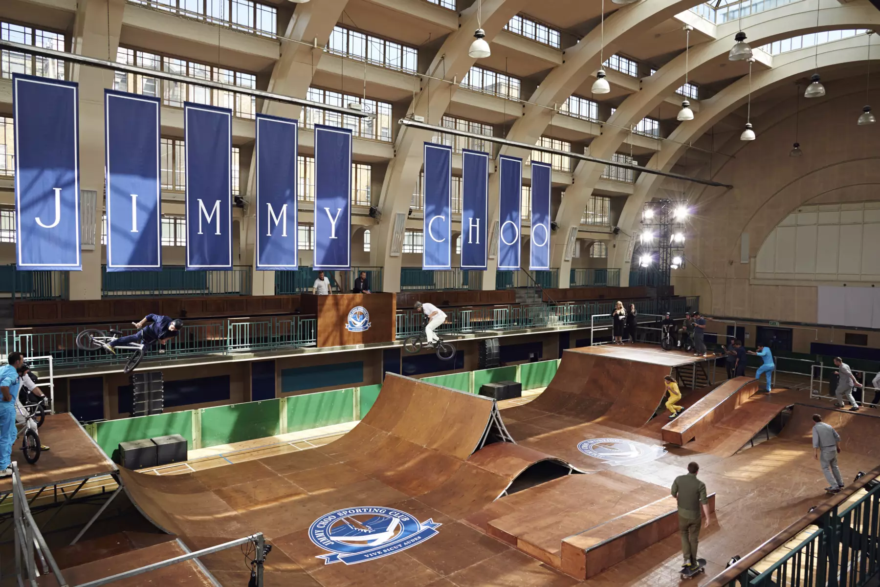 Jimmy Choo crée un skatepark à Londres pour lancer sa collection homme printemps 2016 13282_1