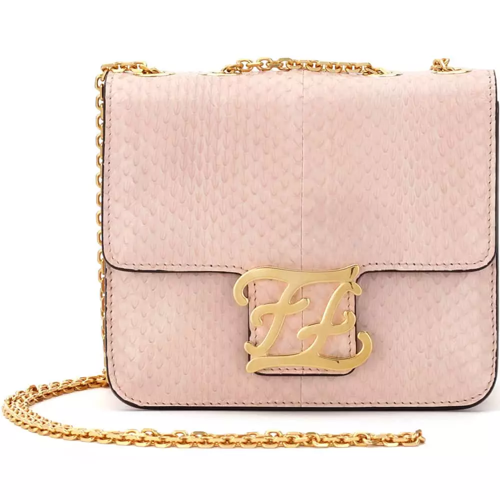 Tip editora: Fendi Karligraphy Bag v modré lakované kůži 14392_4