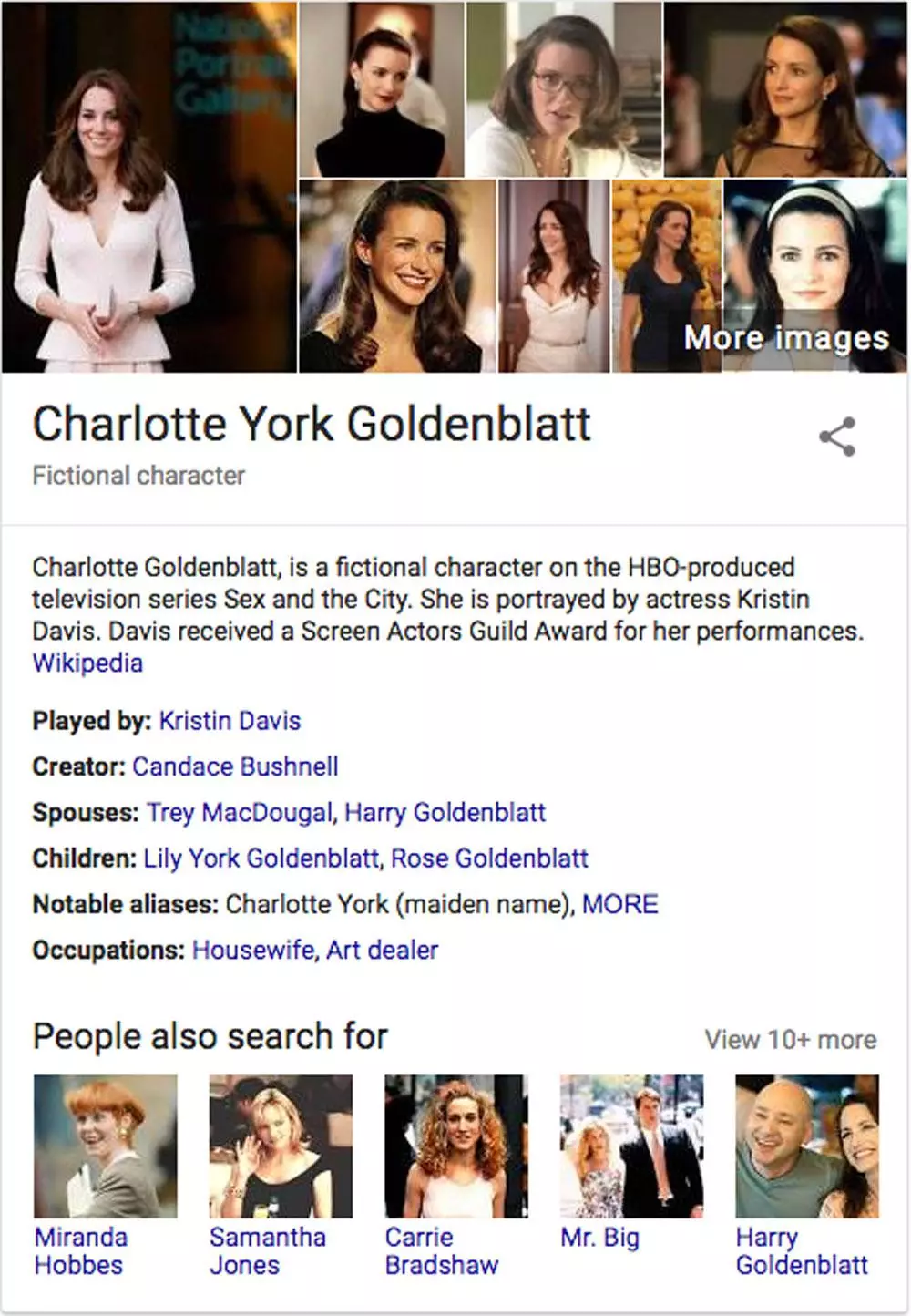 Что-то действительно странное происходит, когда вы вводите в Google «Шарлотта Йорк» 14491_2