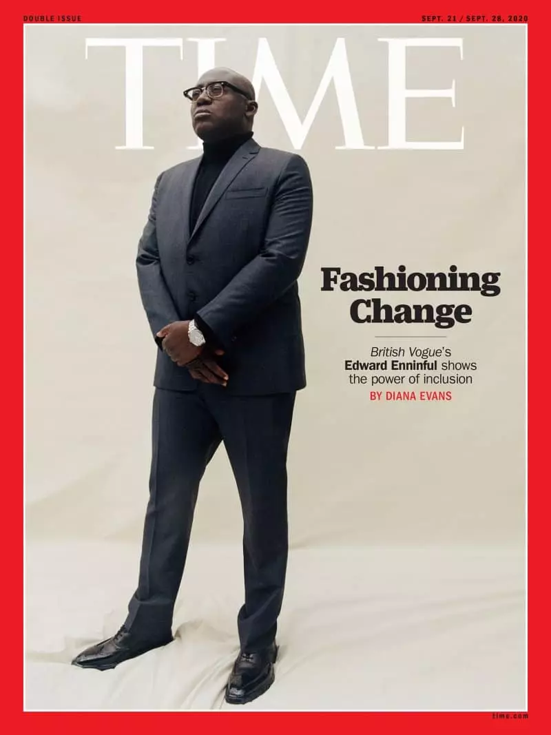 Edward Enninful praat over het hervormen van de Britse Vogue terwijl hij TIME Magazine behandelt 15177_2