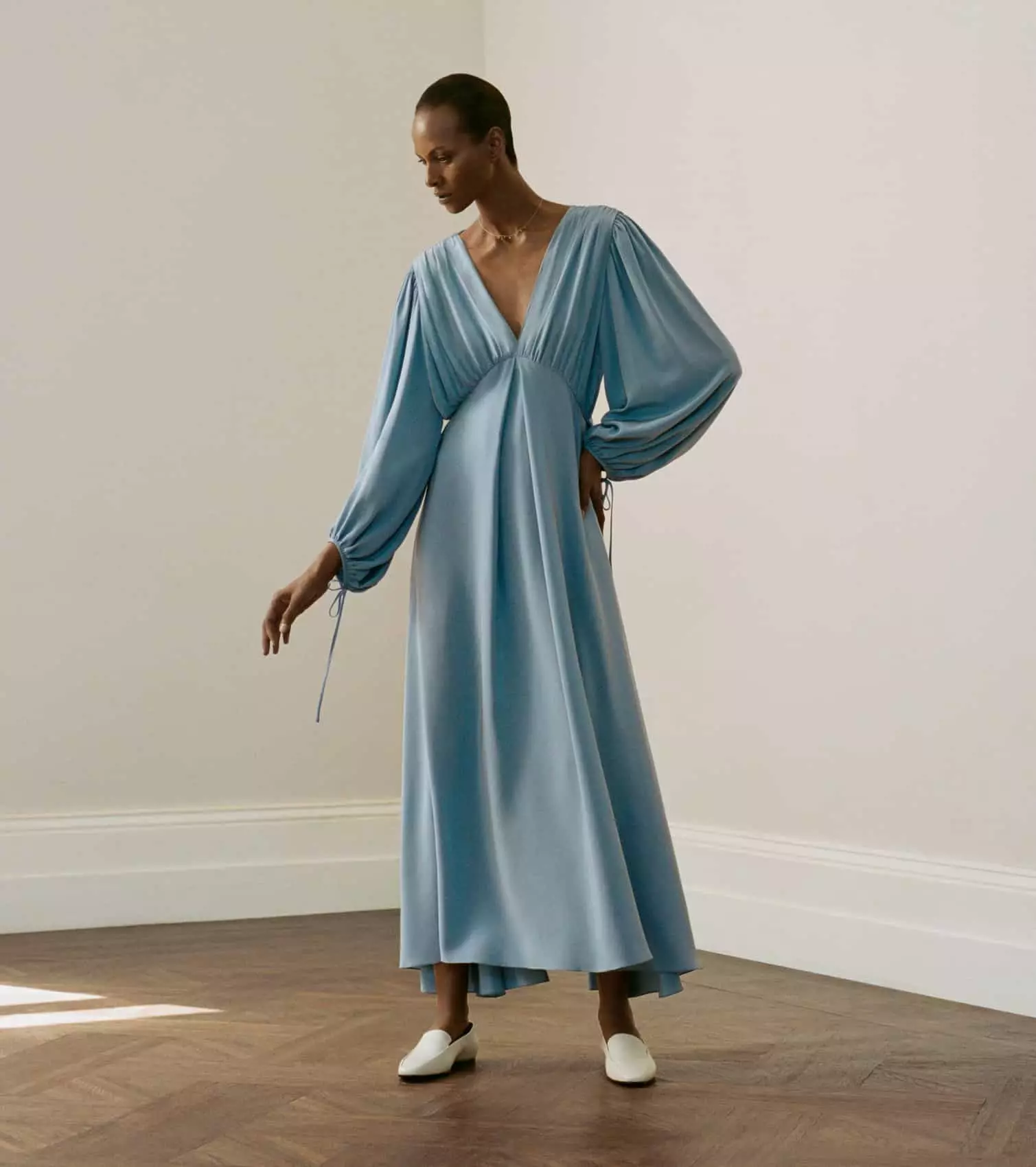 Editor's Pick: The Row x Net-a-Porter Crepe de Chine Maxi Dress 15348_2