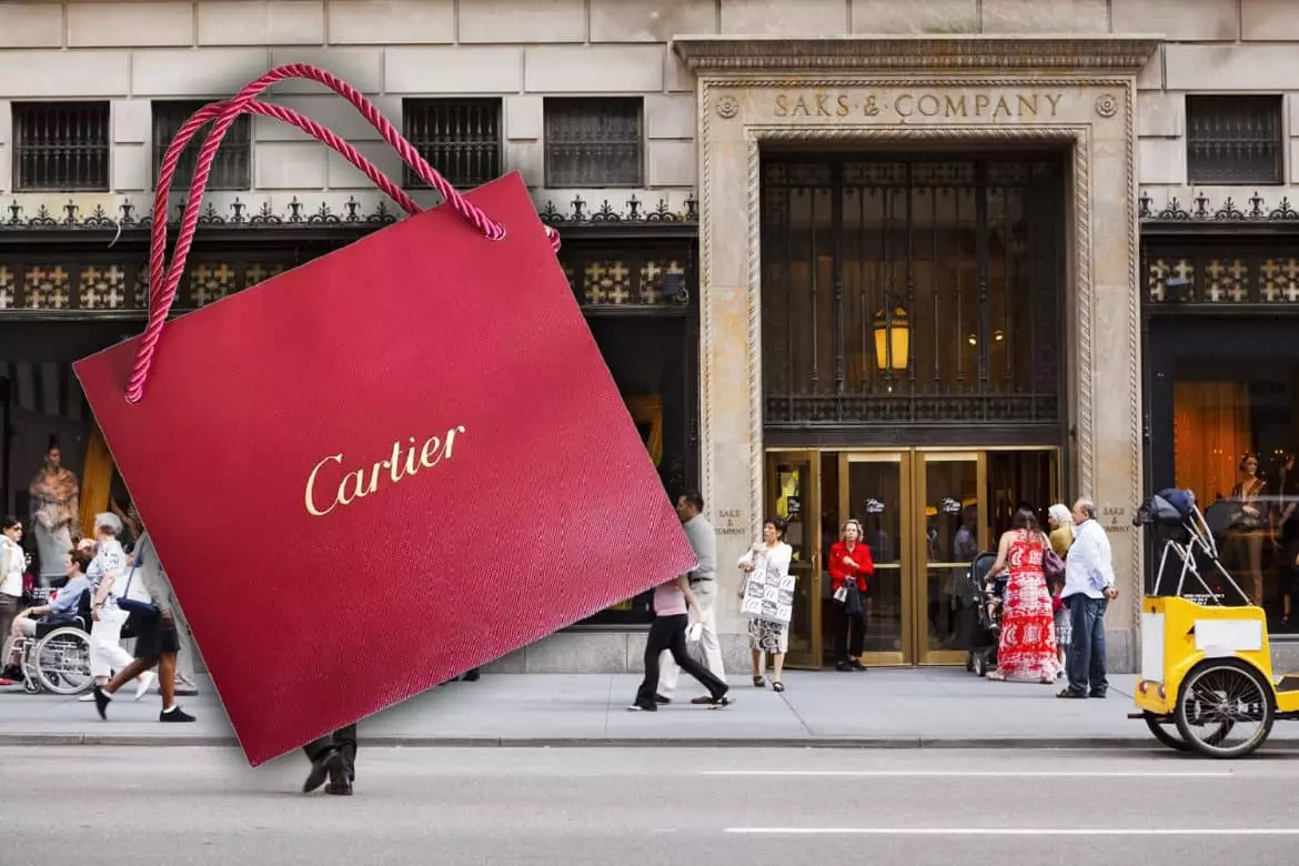 Cartier Ap Lajistis Saks Fifth Avenue pou $40 Milyon