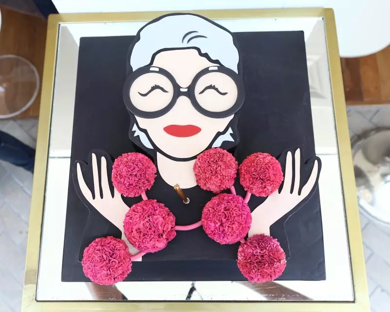 Iris Apfel 與 Macy's INC International Concepts 的 95 歲生日午餐會 15965_3