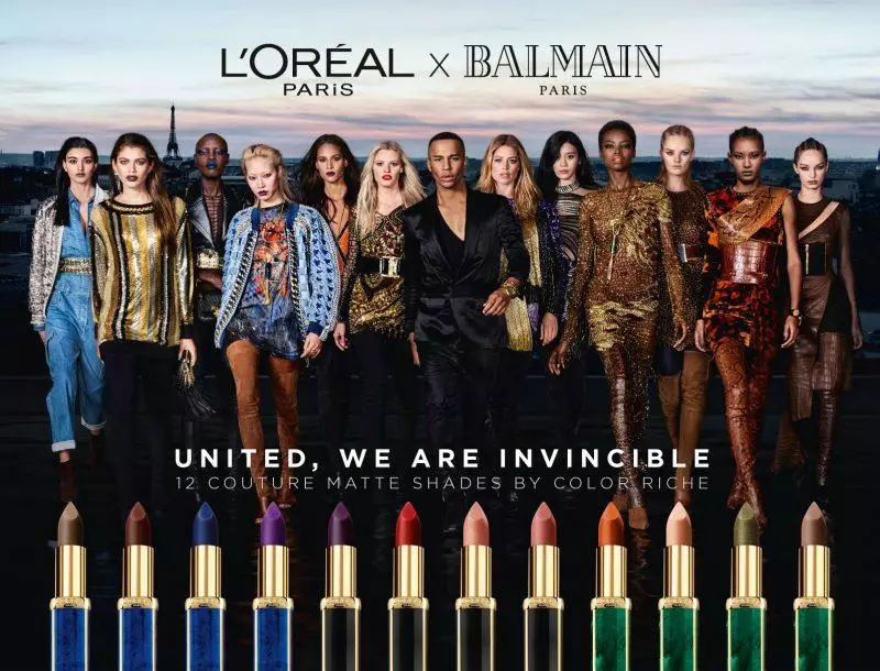 L'Oréal Paris a Balmain Paris enthüllen nei Lipstick Collaboration