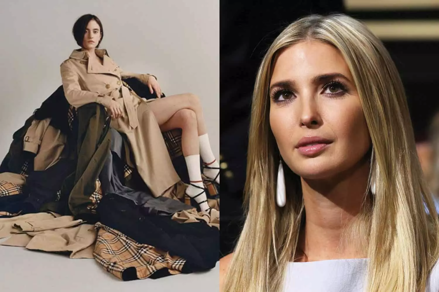 Burberry Burns Millions, Ivanka Trump dejada por la Bahía de Hudson