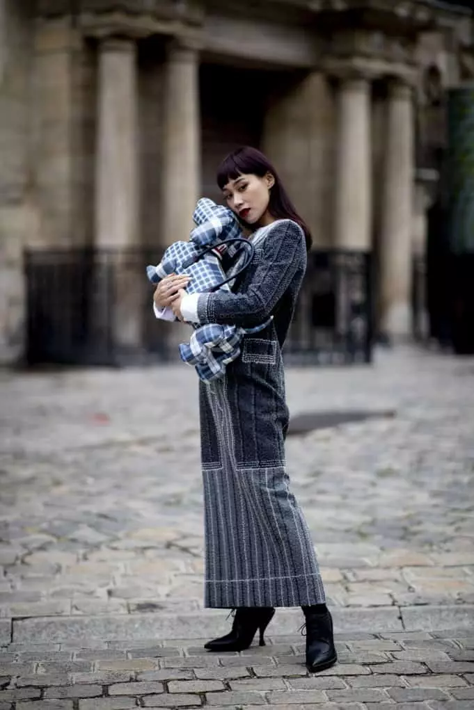 180 sjiekste straatstyl-voorkoms van Parys-modeweek 16618_148