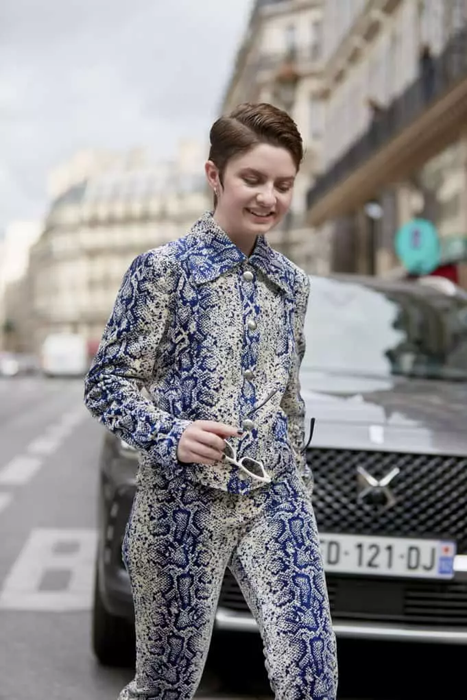 Париждеги мода жумалыгынан 180 эң кооз көчө стили 16618_65