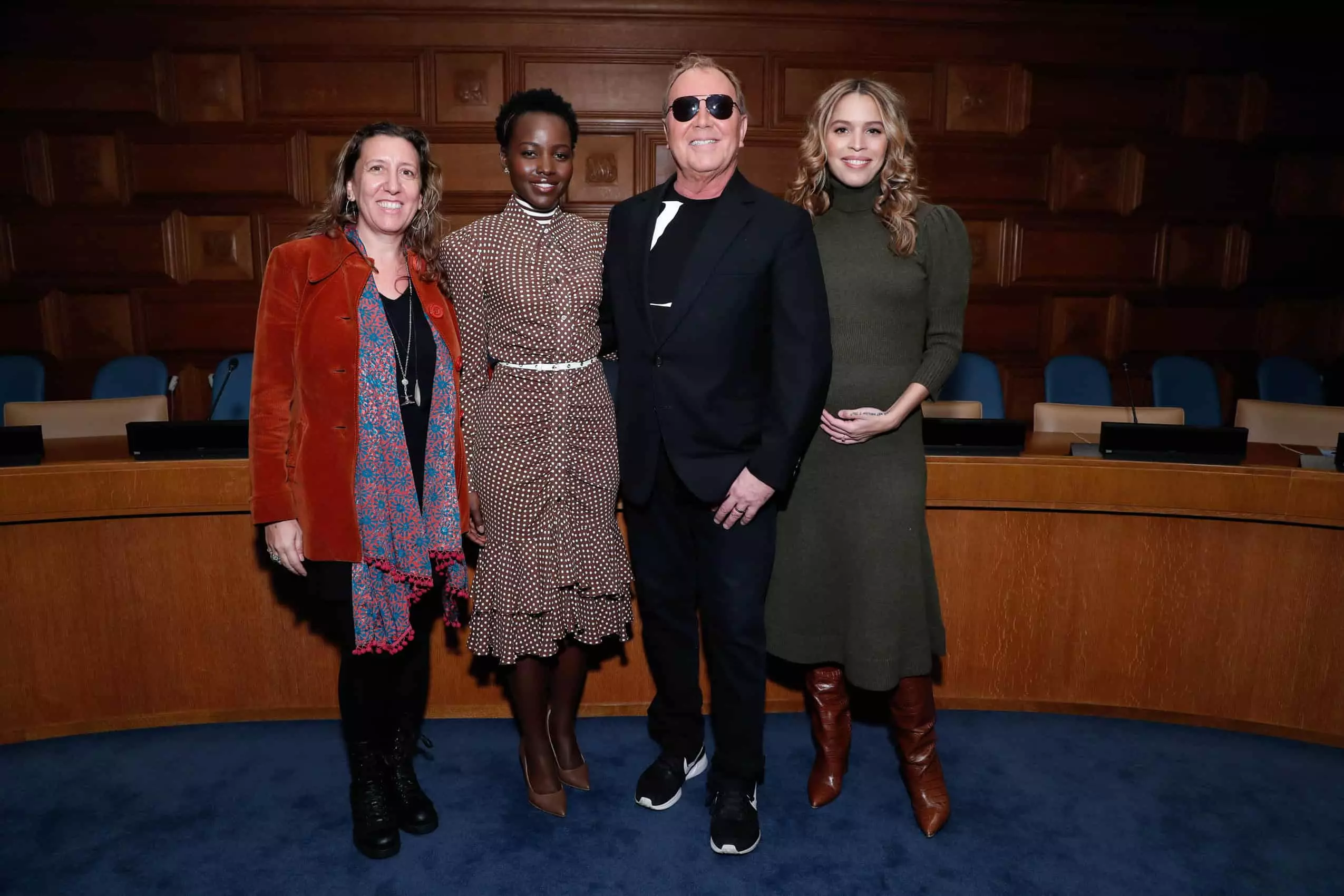 Michael Kors dan Lupita Nyong'o Membawa Kempen Mereka untuk Menamatkan Kelaparan kepada PBB 16620_2