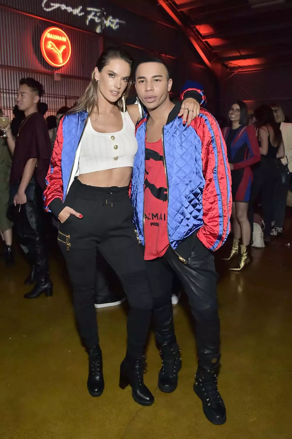 Cara Delevingne le Olivier Rousteing Fête Puma x Balmain Collab In L.A. 16630_2