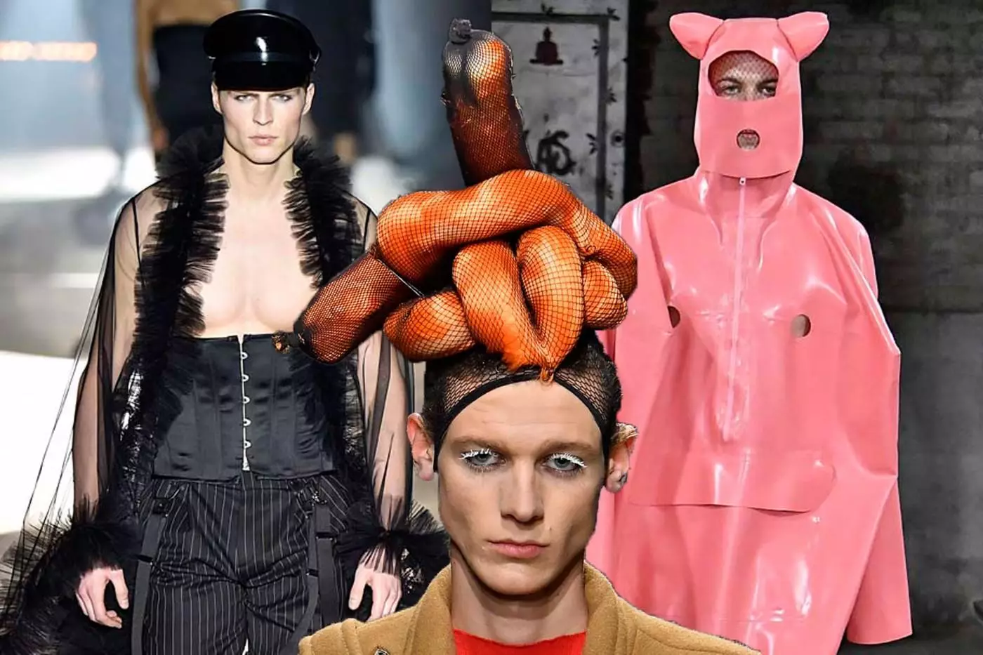 10 vildaste looks från European Men's Runway Shows