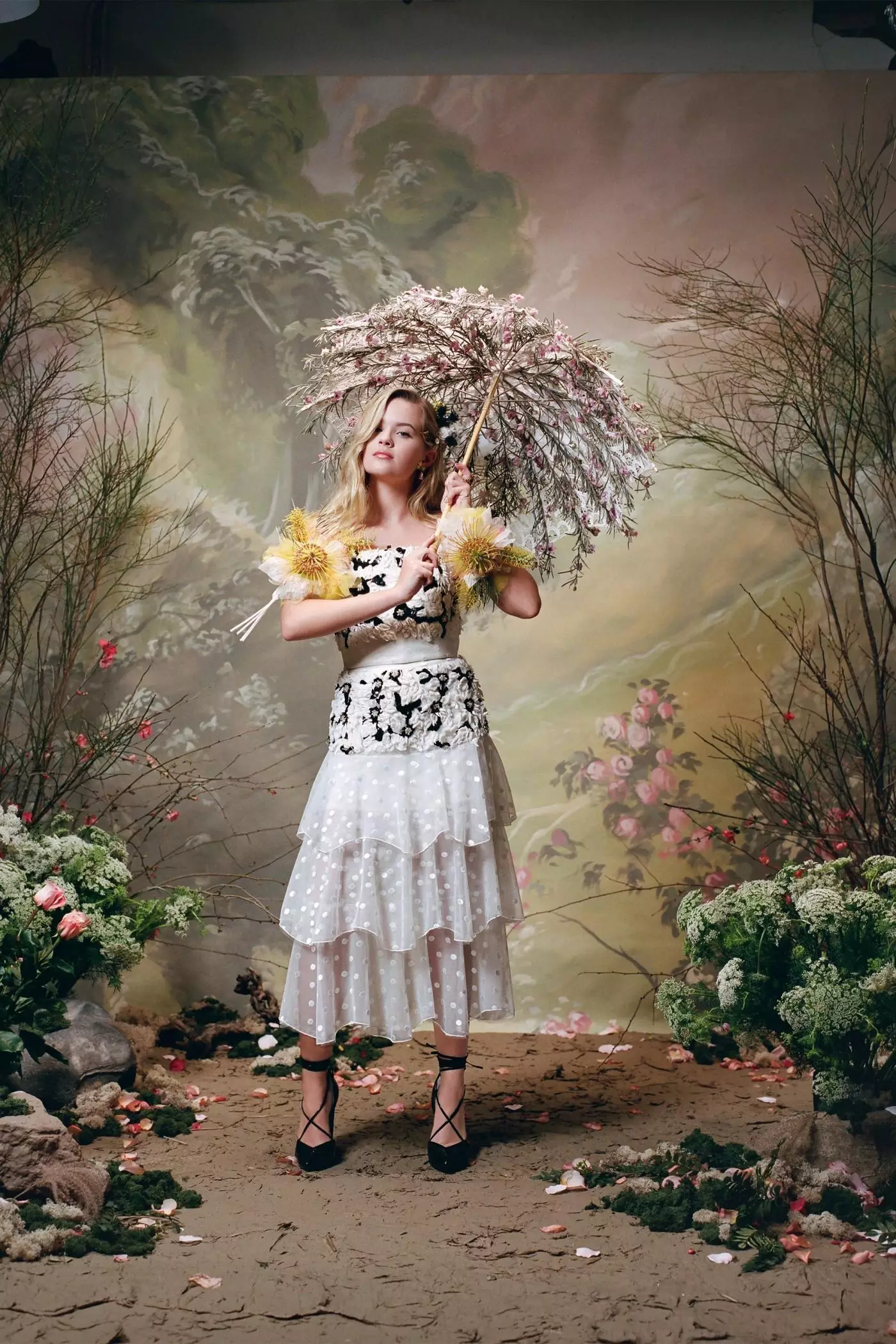 Kirsten Dunst confirme sa grossesse dans le superbe photoshoot de Rodarte 16937_5