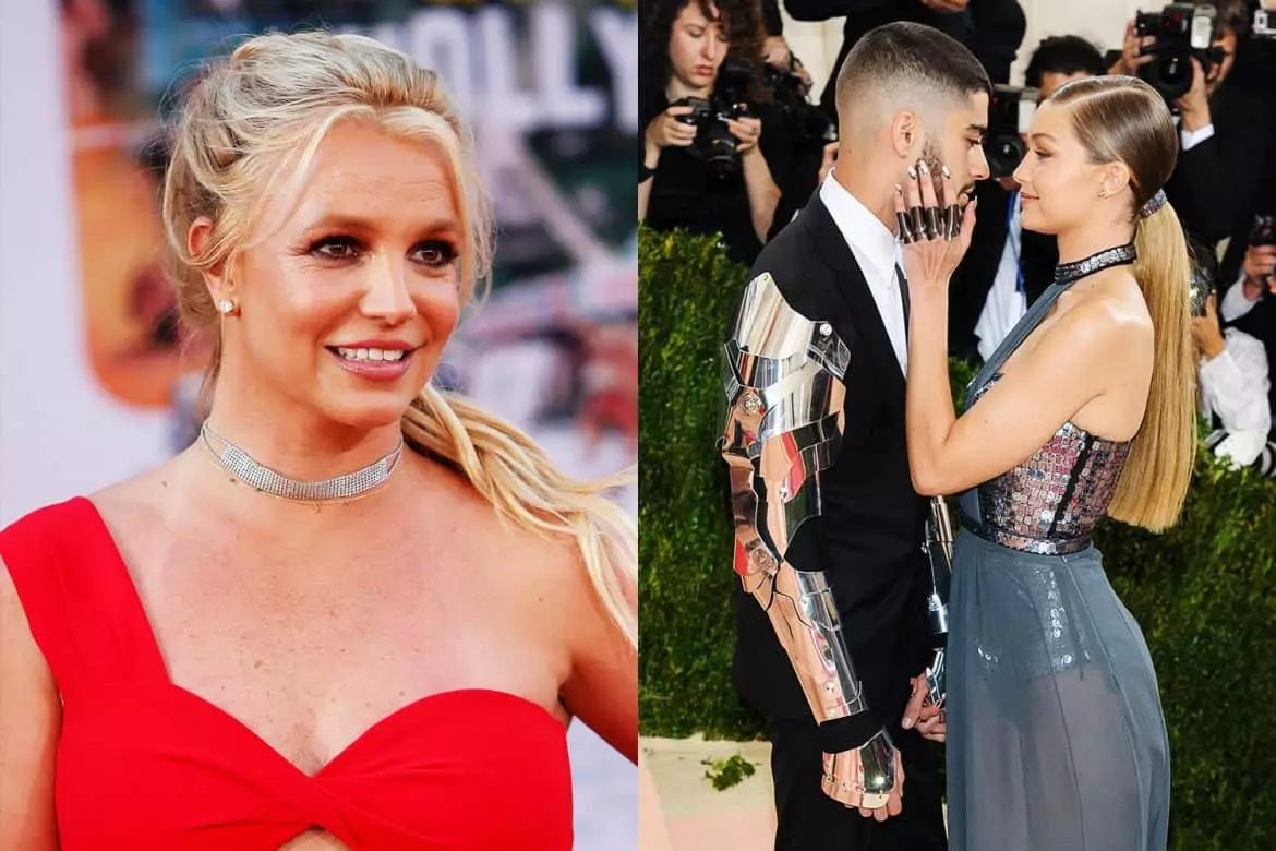 Britney Spears Ngaduruk Gym Imahna, Gigi sareng Zayn Ngarepkeun Budak Awéwé 1699_1