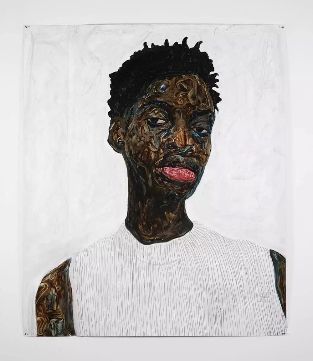 Himamata si Amoako Boafo, ang Rising Artist nga Naghimo sa Iyang Art Basel Debut 1831_7