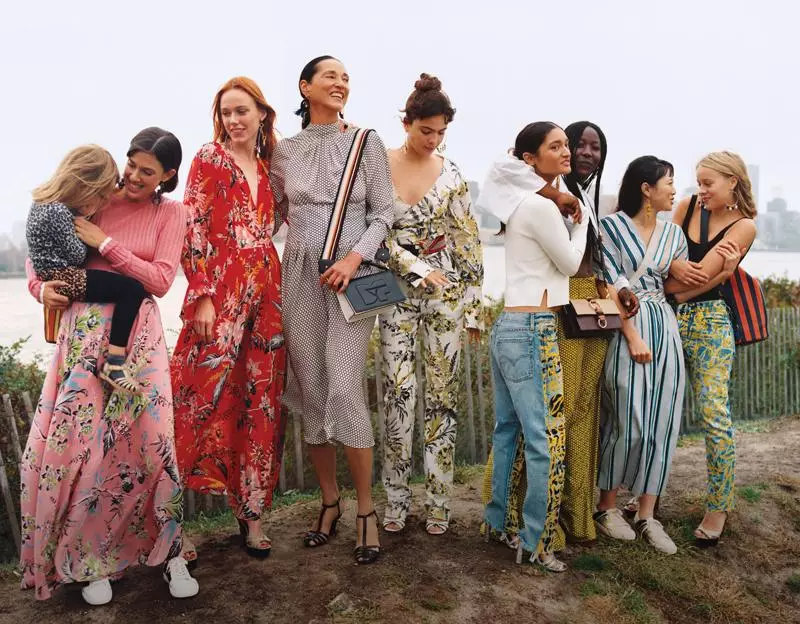 DVF presenta no modelos en una nueva campaña publicitaria diversa y fundamentada