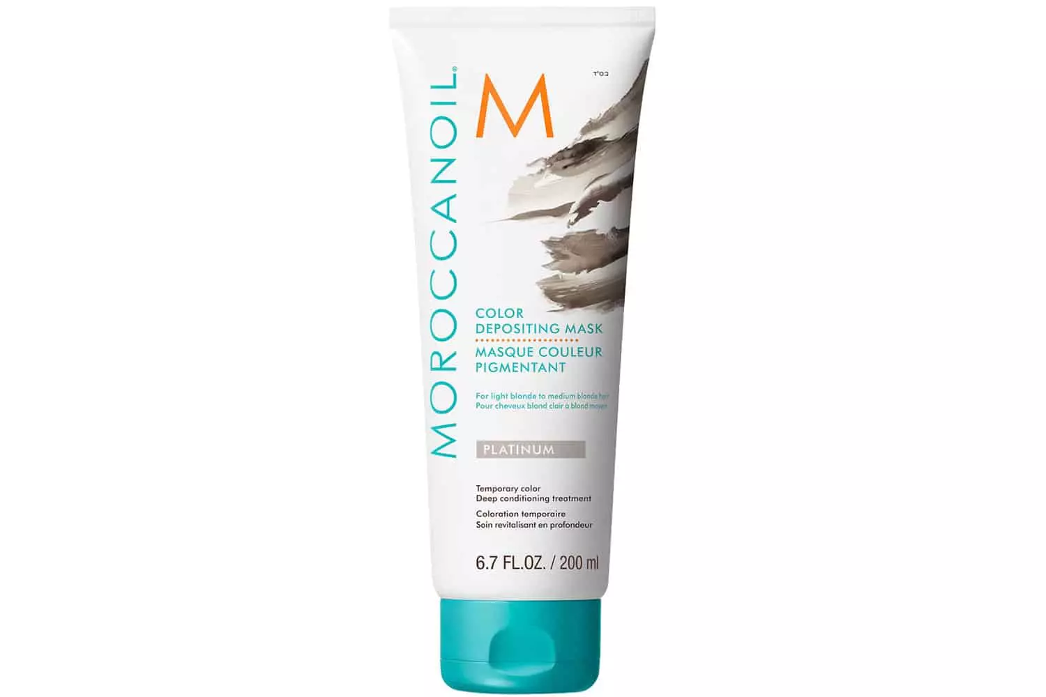 Nhọrọ nke onye nchịkọta akụkọ: mkpuchi mkpuchi agba Moroccanoil na Platinum