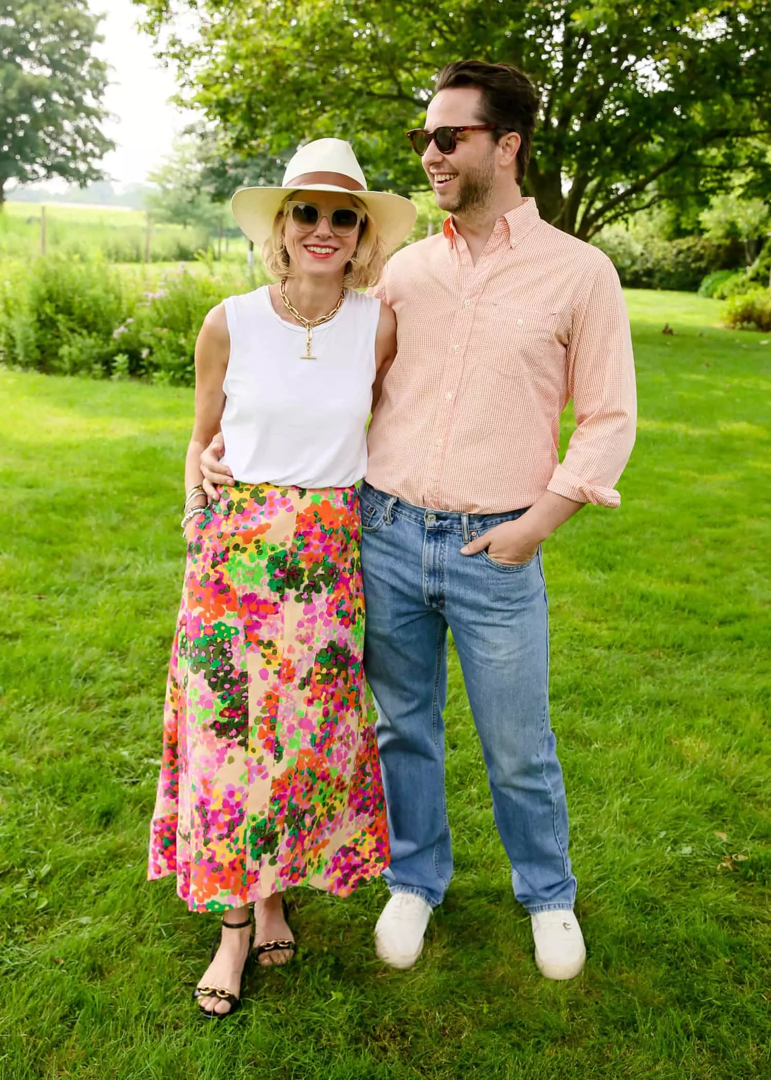 Naomi Watts Ati Gucci Westman Gbalejo Hamptons Tastemakers Fun Ounjẹ Ọsan Pẹlu Mytheresa 1922_13