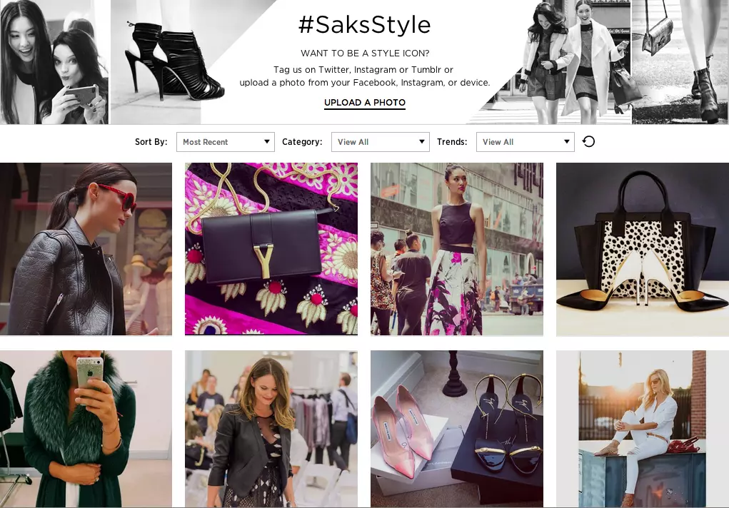 Saks Fifth Avenue New #SaksStyle Hub майрамын белгилейт