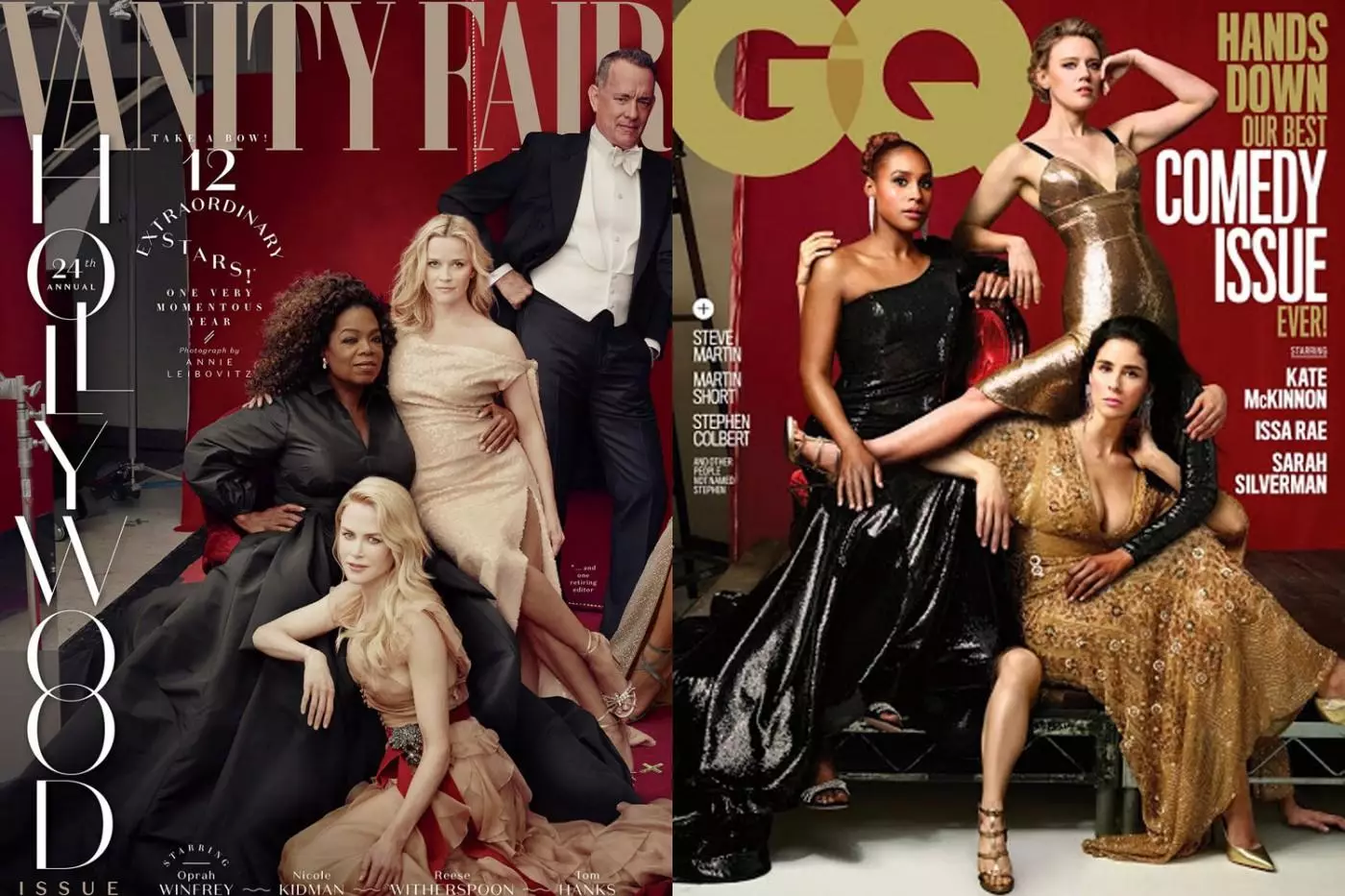 GQ hånar mästerligt Vanity Fair Photoshop misslyckas, Vanity Fair inte road