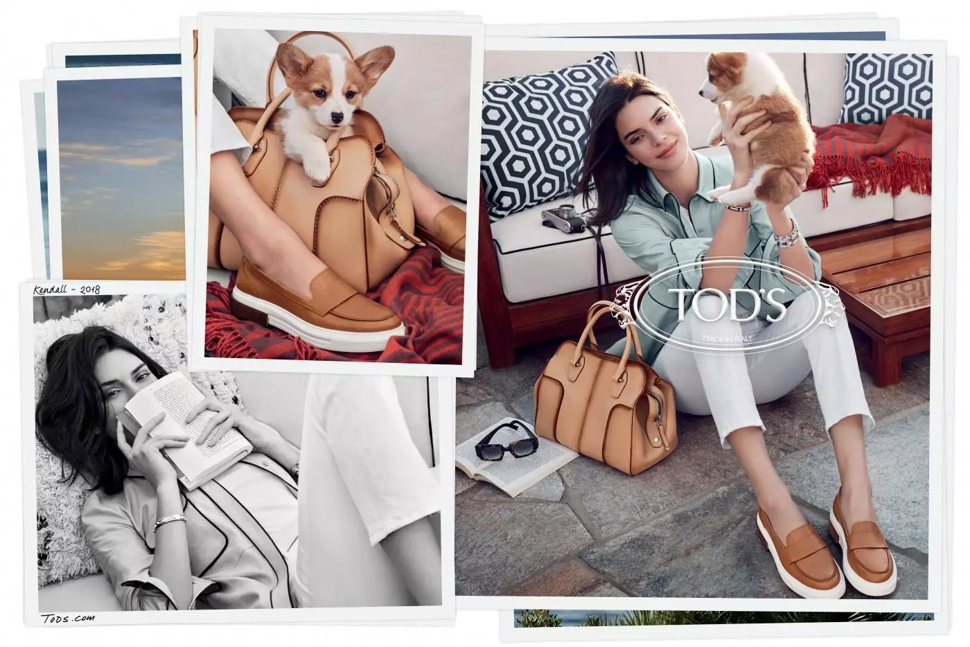 Ang Co-Star ni Kendall Jenner sa Tod's Campaign Cute kaayo para sa mga Pulong