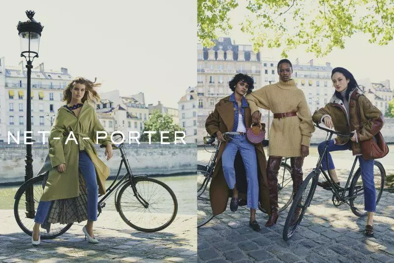 Net-A-Porter '17 күз/қыс науқанына Парижге барады