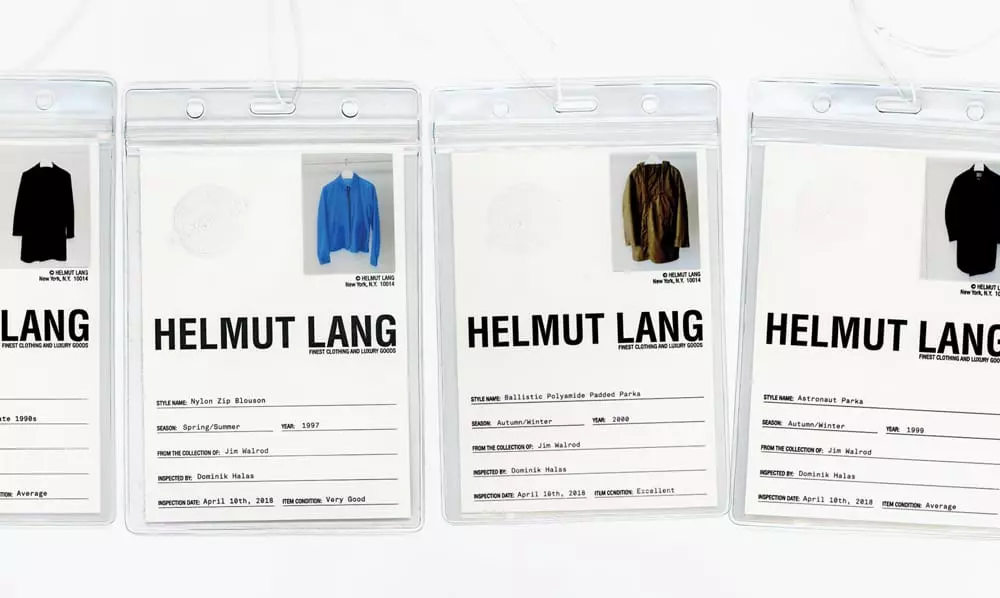 LVMH Żid Influencers mal-Panel ta’ Esperti, iċ-Ċertifikazzjoni Vintage ta’ Helmut Lang 19733_2