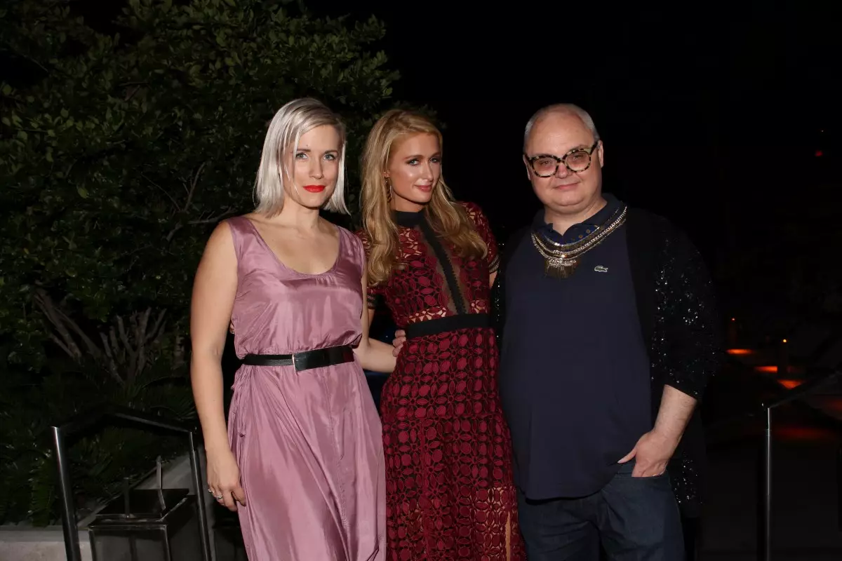Mickey Boardman, Paris Hilton, Sara Larson