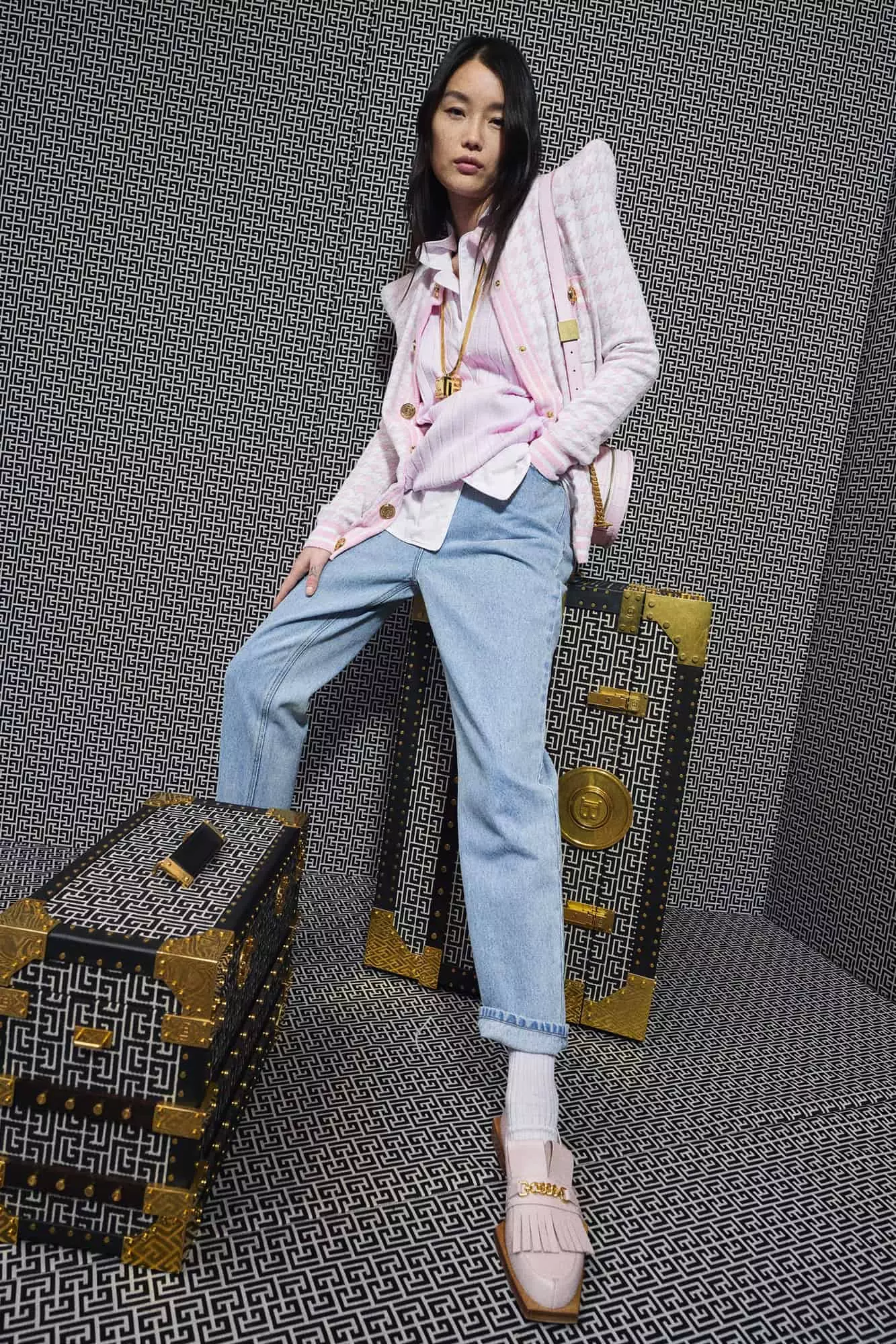 Balmain Pre-Fall '21 er alt annet enn WFH Casual 21581_4