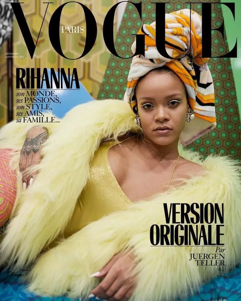 Berga Sê ya Rihanna ji bo Vogue Paris! 21744_1