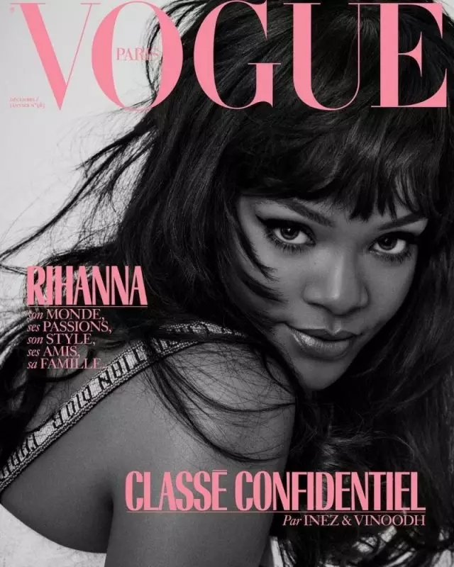 蕾哈娜 (Rihanna) 的《Vogue》巴黎版三重封面！ 21744_3