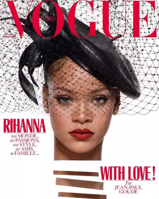 Rihannaning Parijdagi Vogue uchun uch karra muqovasi! 21744_4