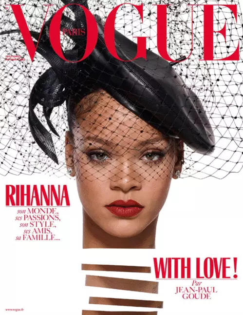 蕾哈娜 (Rihanna) 的《Vogue》巴黎版三重封面！ 21744_5