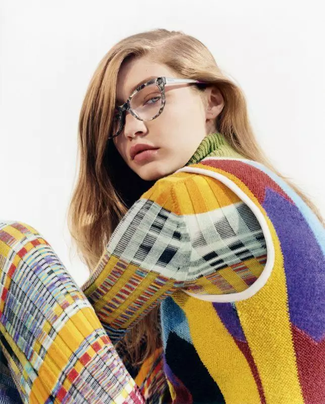 Gigi Hadid žvaigždės naujojoje Missoni rudens kampanijoje 22379_12