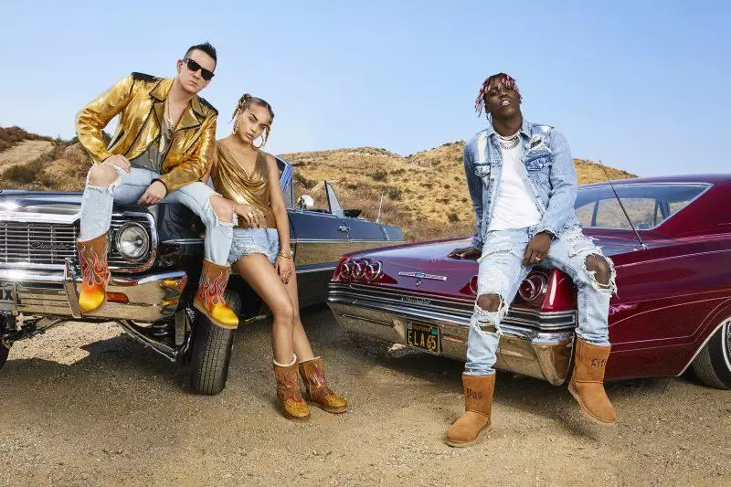 Jasmine Sanders en Lil Yachty Star in de Jeremy Scott x Ugg-campagne 22957_1