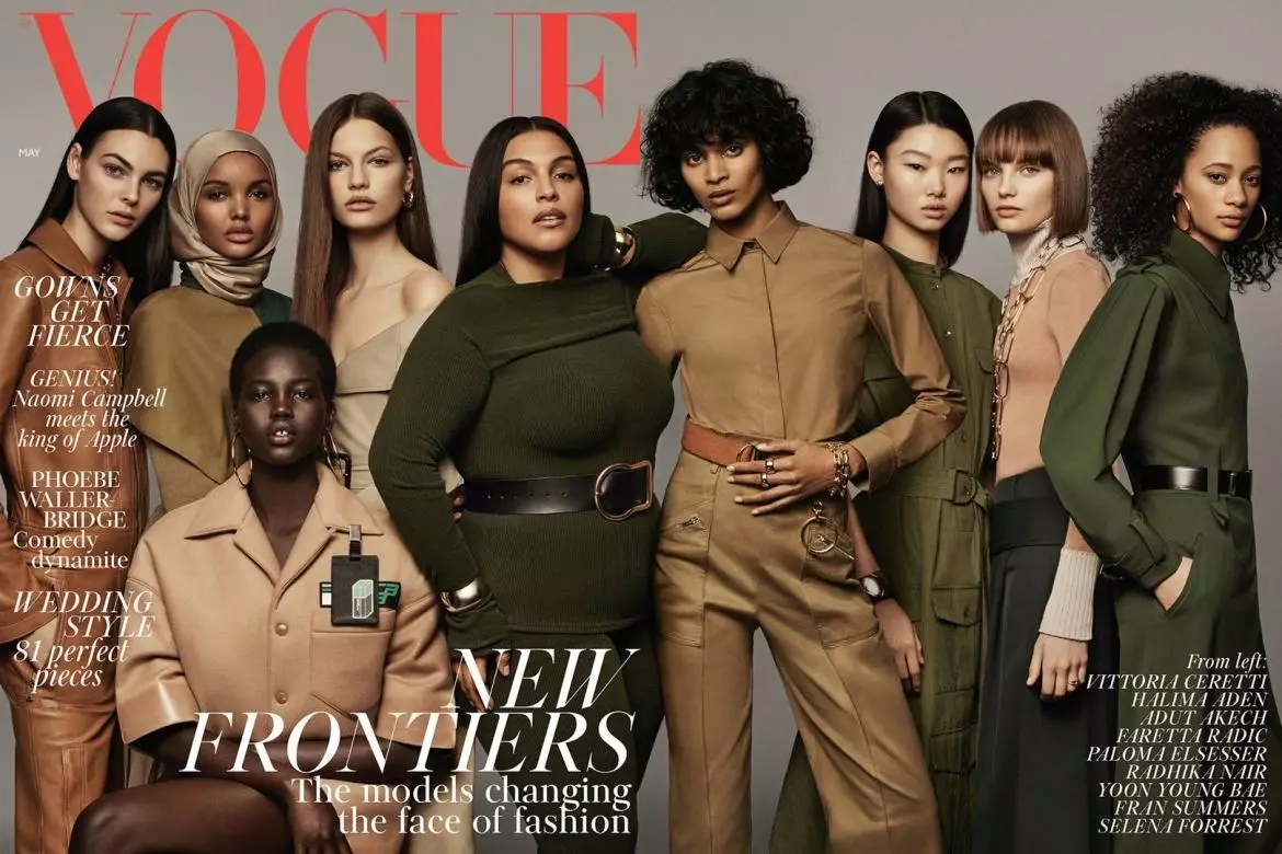 De britesche Vogue säi Mee Cover mécht Geschicht