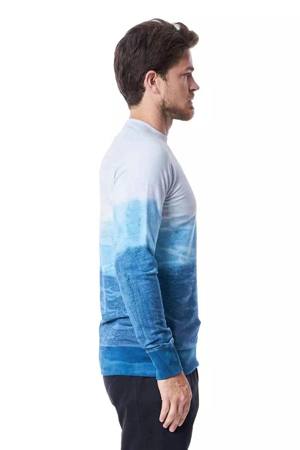 Editor's Pick: เสื้อสเวตเตอร์ Mitchell Evan Blue Marble Ombre 23810_3