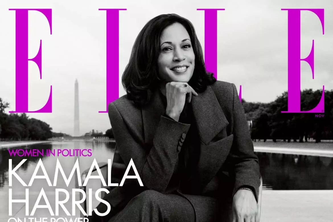 Sinasaklaw ni Kamala Harris ang Isyu ng Nobyembre ni Elle 23859_1