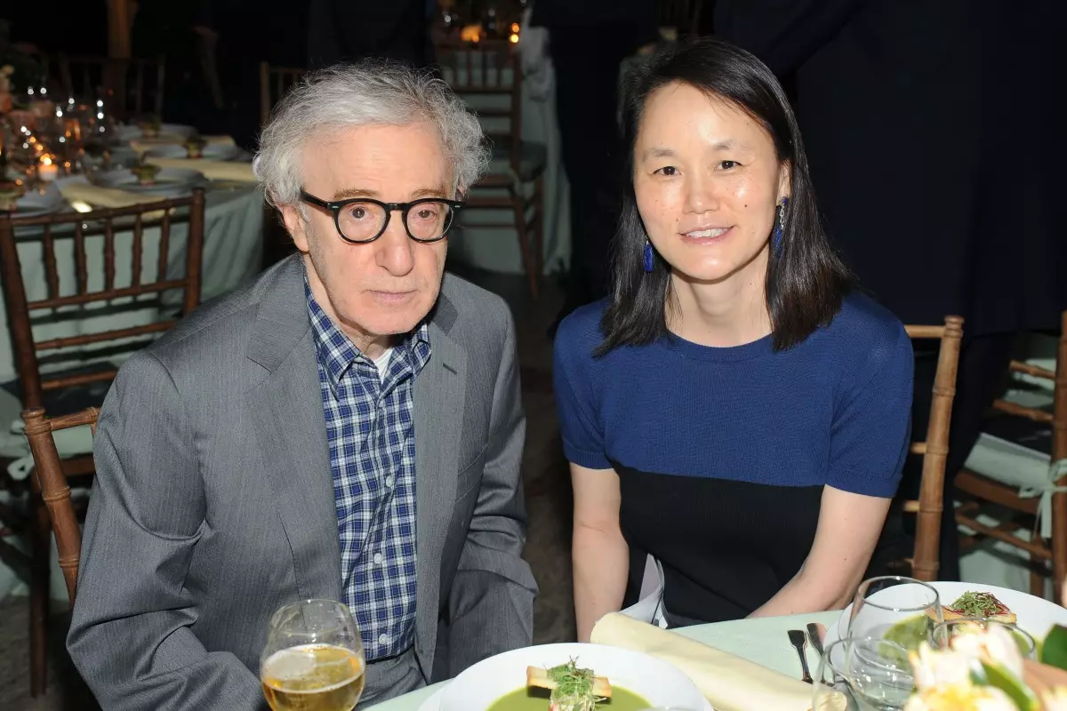 Woody Allen en Soon-Yi Previn