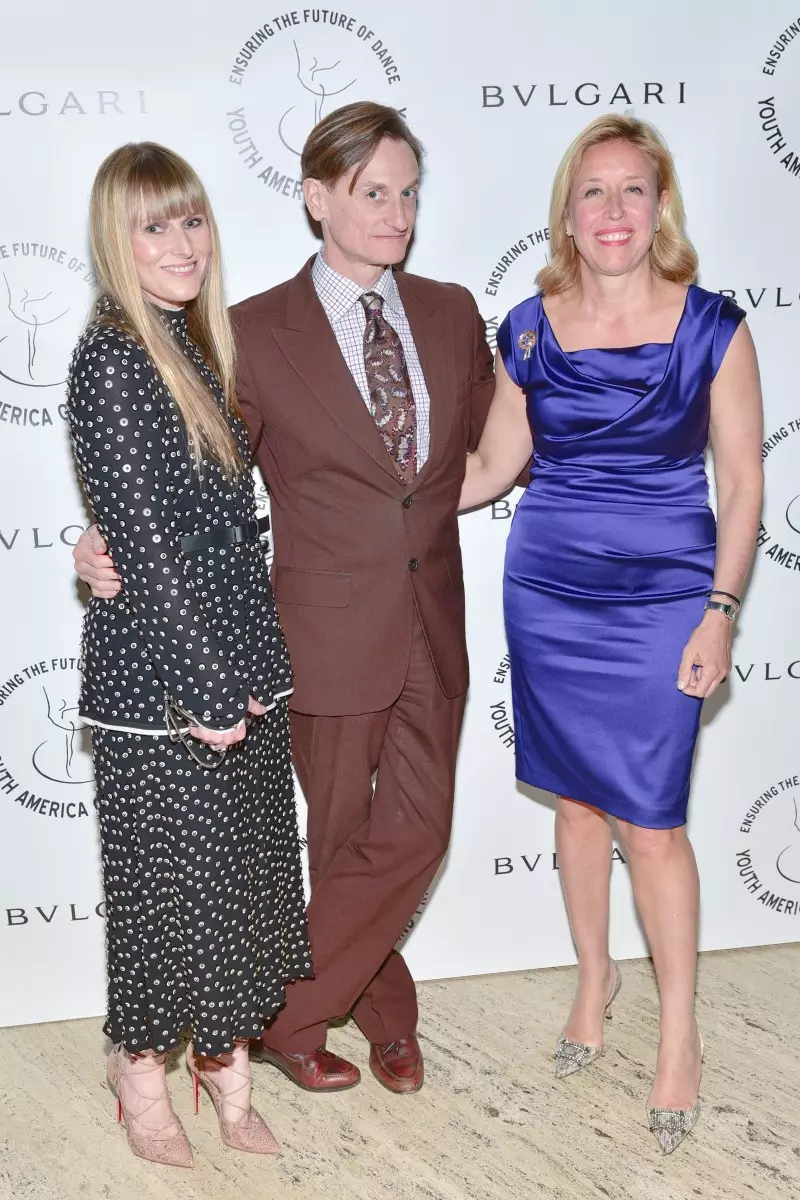 Amy Astley, Hamish Bowles i Veronica Bulgari